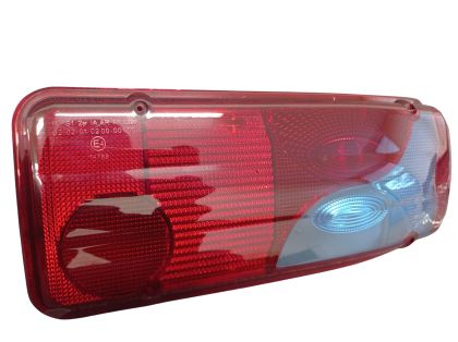 2 x Lens Tail Reverse lights Truck Trailer Glass